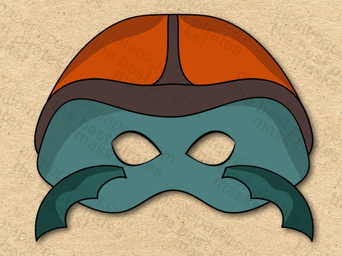 Beetle Mask Printable Paper DIY for Kids and Adults. PDF - Etsy