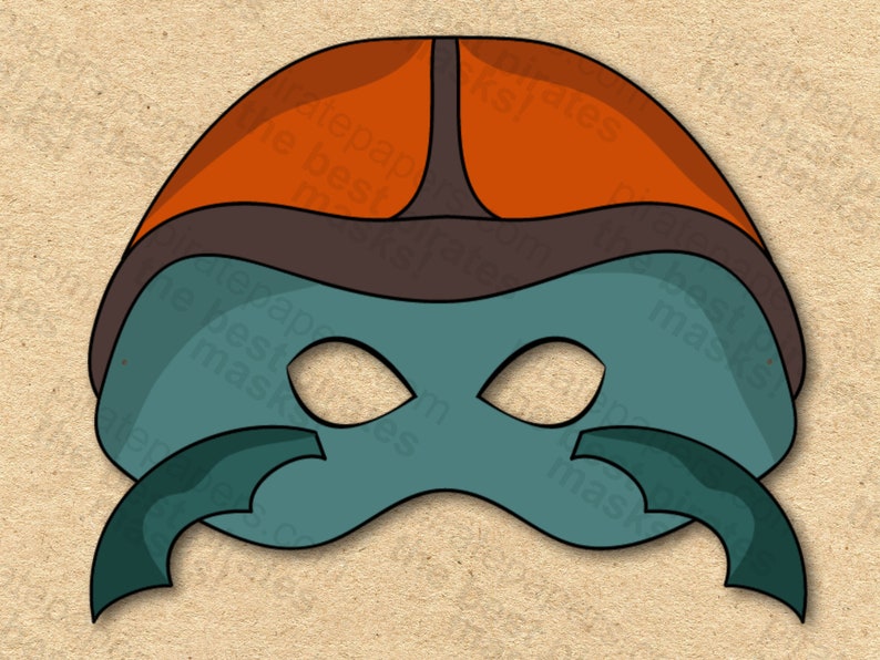 Beetle Mask Printable Paper DIY for Kids and Adults. PDF - Etsy