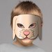Rabbit Mask Printable, Paper DIY for Kids and Adults. PDF Template ...