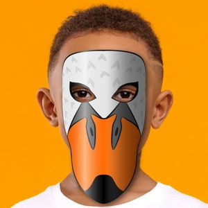 Swan Mask Printable, Paper DIY for Kids and Adults. PDF Template ...