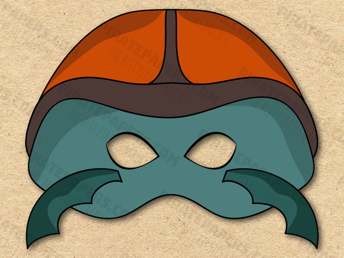 Beetle Mask Printable, Paper DIY for Kids and Adults. PDF Template ...