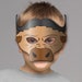 Buffalo Mask Printable, Paper DIY for Kids and Adults. PDF Template ...