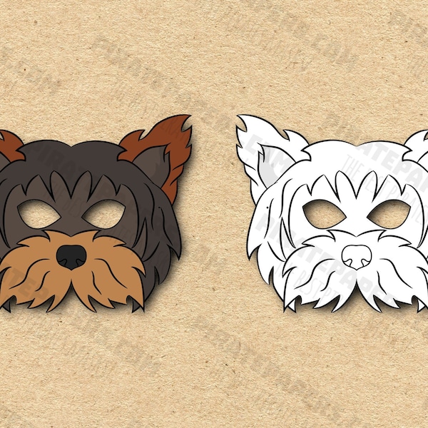 Fairy Mask Printable, Paper DIY for Kids and Adults. PDF Template ...