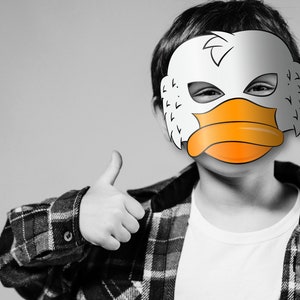 Goose Mask Printable Paper DIY for Kids and Adults. PDF - Etsy