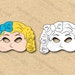 Goldilocks Masks Printable Color Coloring goldilocks and the Three ...