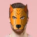 Dingo Masks Printable Color Coloring, Paper DIY for Kids and Adults ...