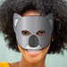 Koala Masks Printable Color + Coloring, Paper DIY for Kids and Adults ...