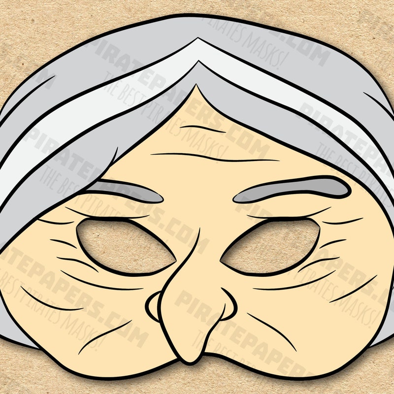 Old Lady Masks - Etsy