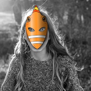 Dinosaur Pterodactyl Mask Printable Pteranodon Paper DIY for - Etsy