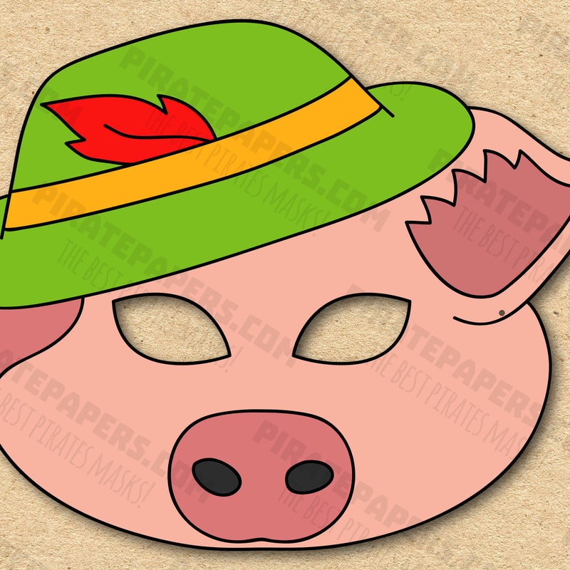 Pig Mask - Etsy