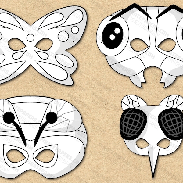 Printable Ant Mask Template - Etsy