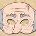 Old Man Mask Printable, Paper DIY for Kids and Adults. PDF Template ...