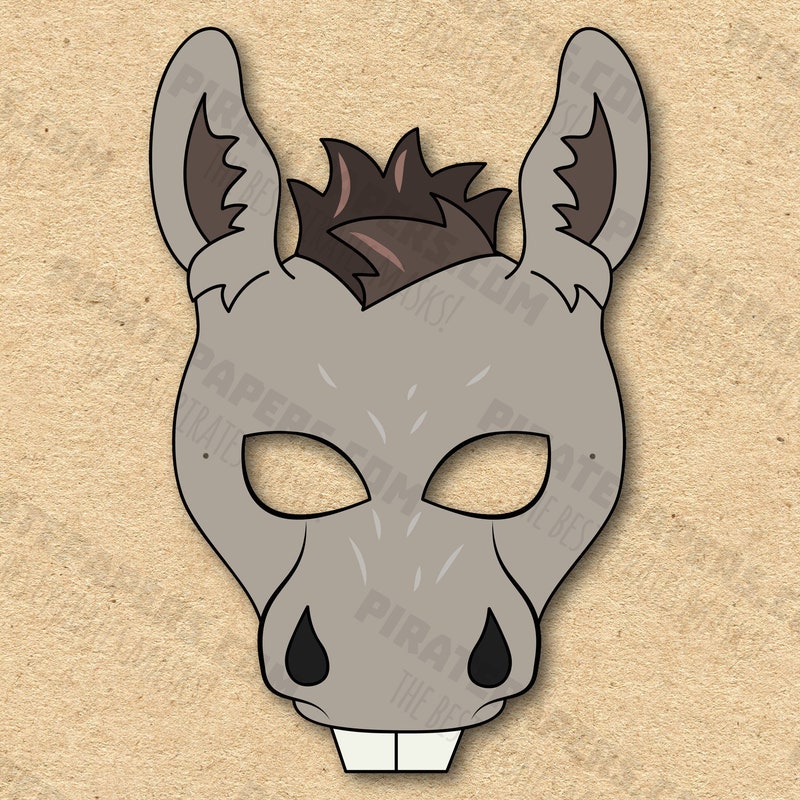 Máscaras de burro - Etsy México