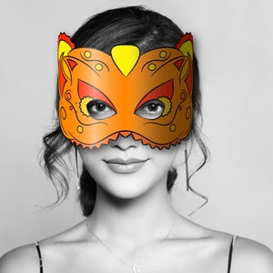 Fairy 2 Mask Printable Paper DIY for Kids and Adults. PDF - Etsy