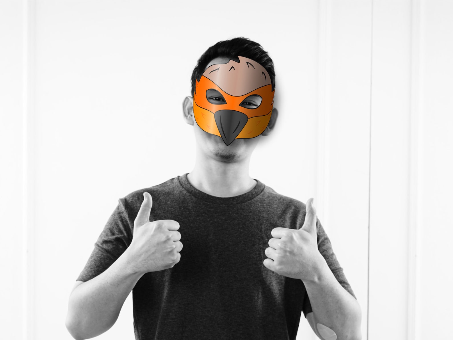 Bird Mask Printable Paper DIY for Kids and Adults. PDF - Etsy