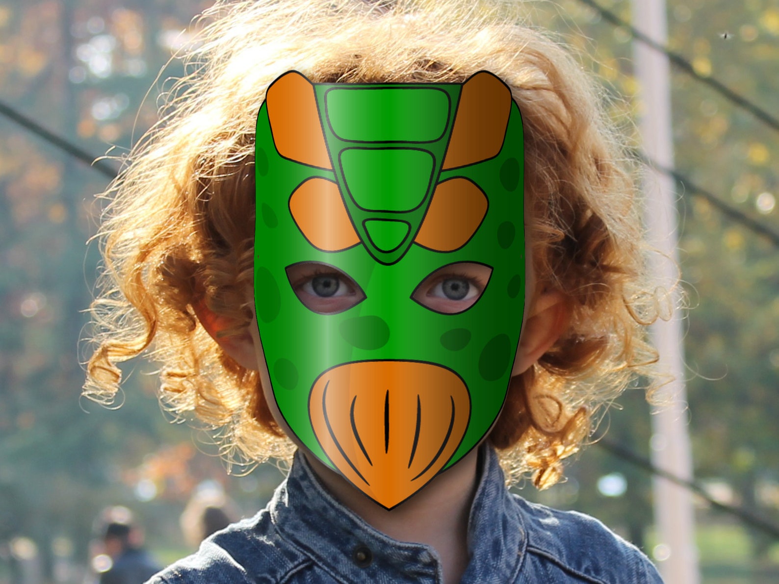 Dinosaur Stegosaurus Mask Printable, Paper DIY for Kids and Adults. PDF ...