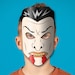 Dracula Mask Printable, Paper DIY for Kids and Adults. PDF Template ...