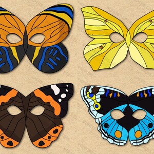 Butterflies Masks Printable, Butterfly Nymphalidae, Butterfly Brimstone ...