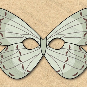 Butterfly Mask Printable Summer Azure, Paper DIY for Kids and Adults ...