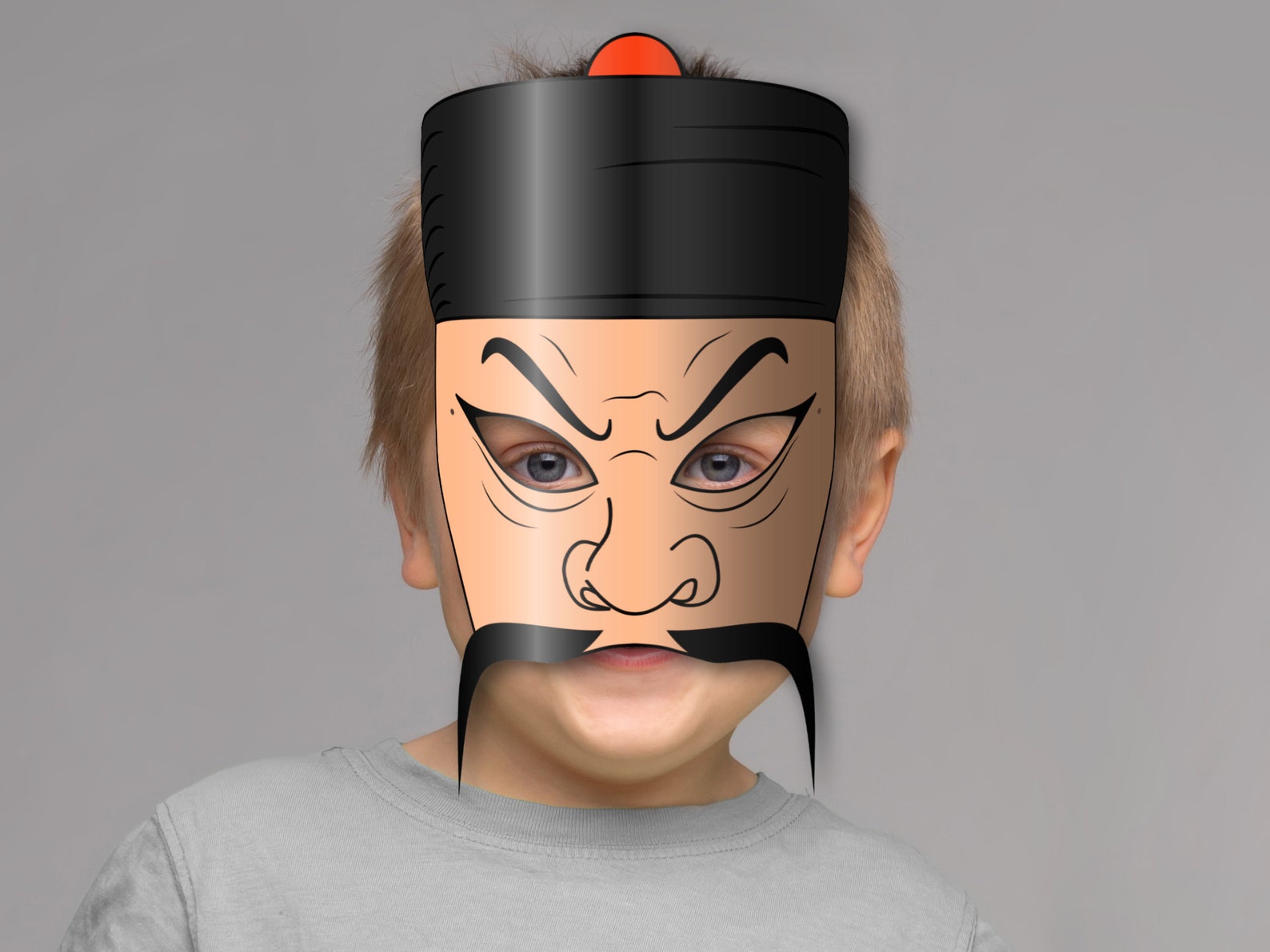 Pirate Cheung Po Tsai Mask Printable, Paper DIY for Kids and Adults ...