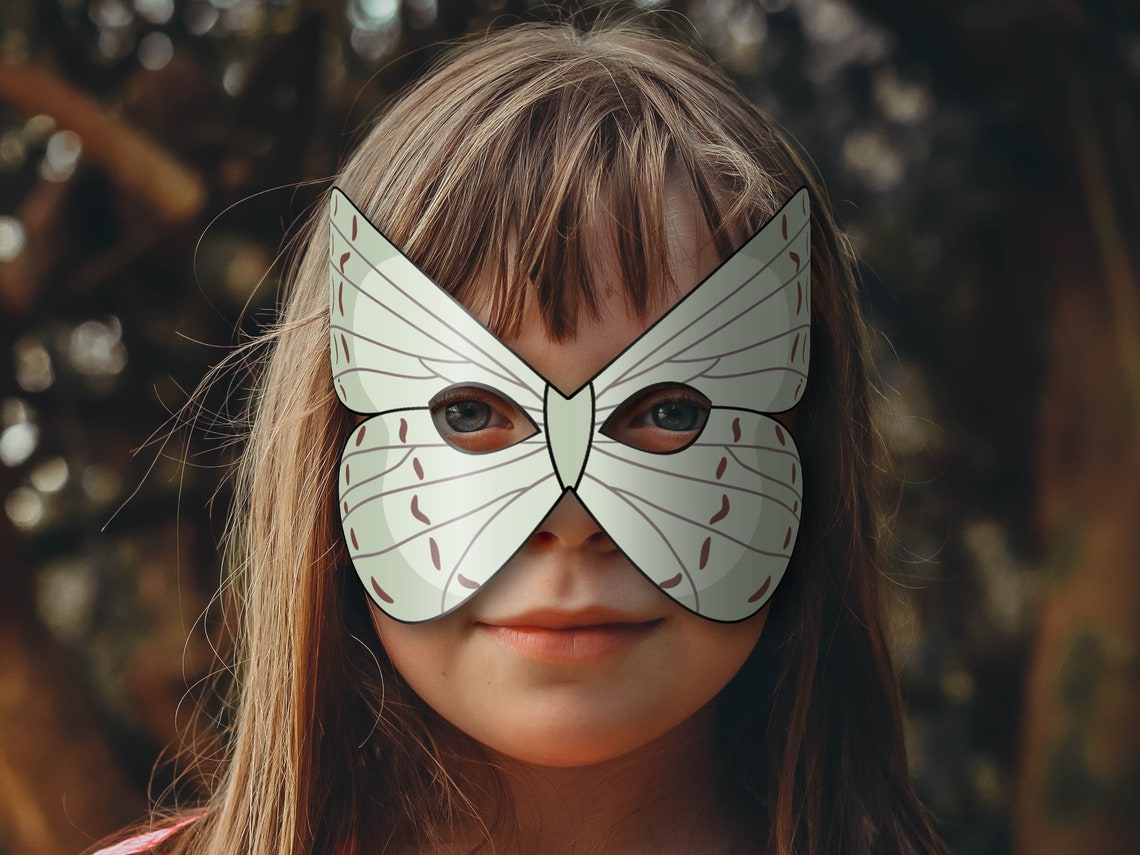 Butterfly Mask Printable Summer Azure, Paper DIY for Kids and Adults ...
