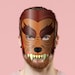 Werewolf Masks Printable Color Coloring, Paper DIY for Kids and Adults ...