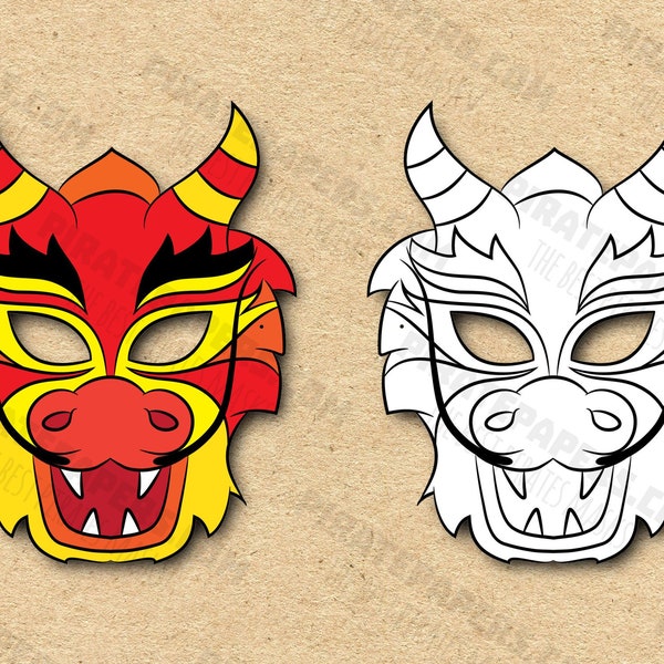 Dragon Mask - Etsy