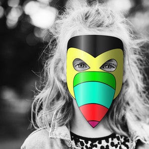 Toucan Mask Printable Paper DIY for Kids and Adults. PDF - Etsy