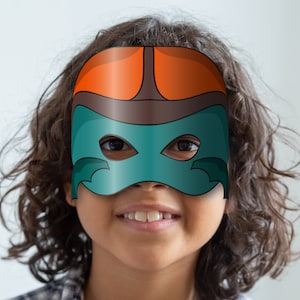 Beetle Mask Printable, Paper DIY for Kids and Adults. PDF Template ...