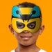 Bee Mask Printable, Paper DIY for Kids and Adults. PDF Template ...