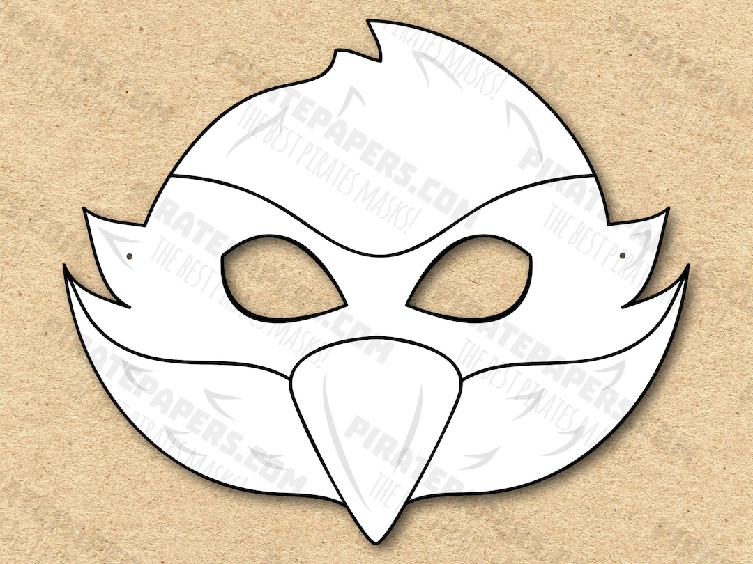 Bird Mask Template