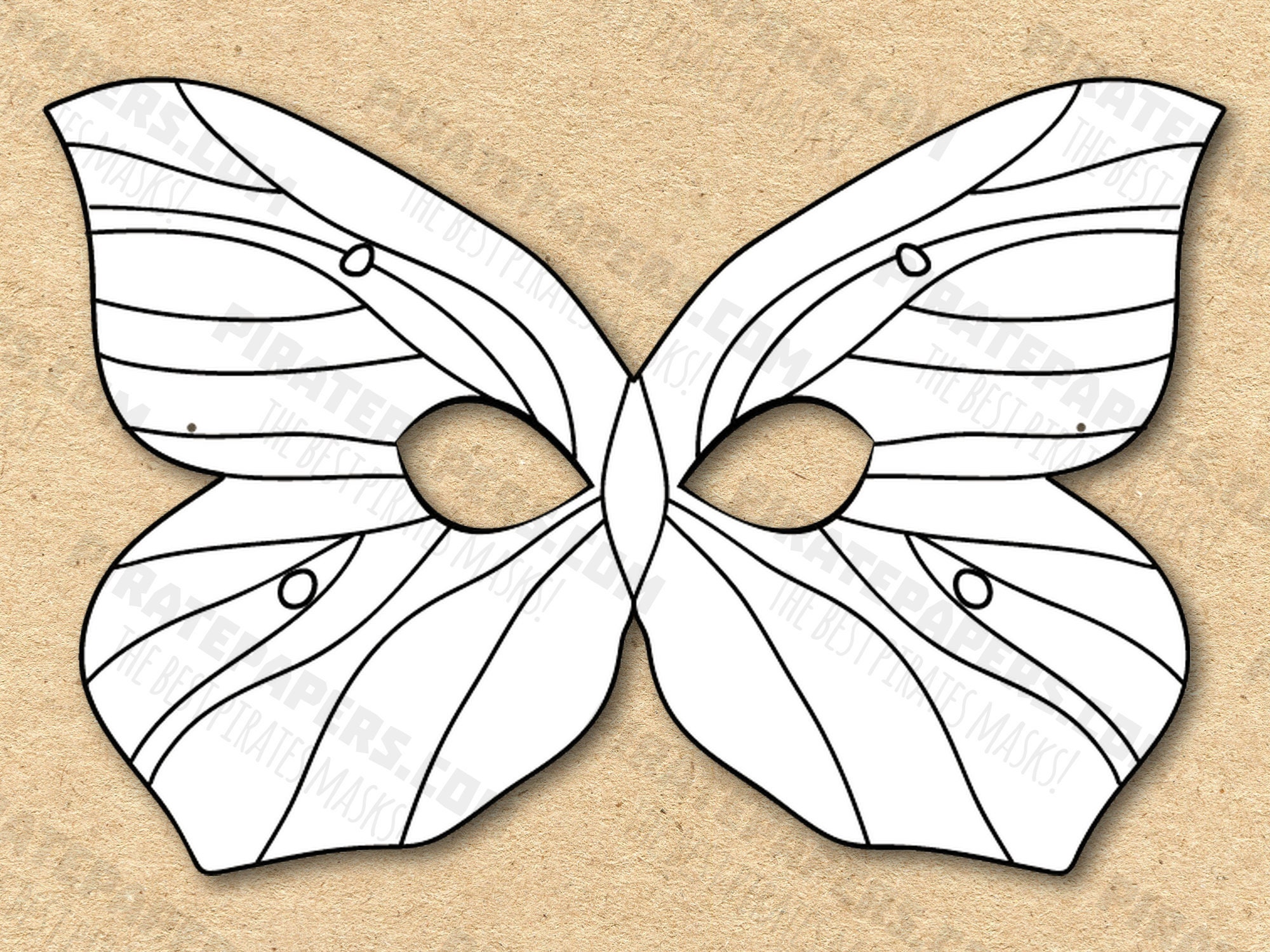 Butterflies Masks Printable Coloring, Butterfly Nymphalidae, Butterfly ...