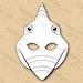 Dinosaurs 2 Masks Printable Coloring, Pteranodon, Amphicoelias ...