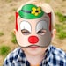 Сircus Clown Mask Printable, Paper DIY for Kids and Adults. PDF ...