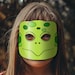Turtle Mask Printable, Paper DIY for Kids and Adults. PDF Template ...