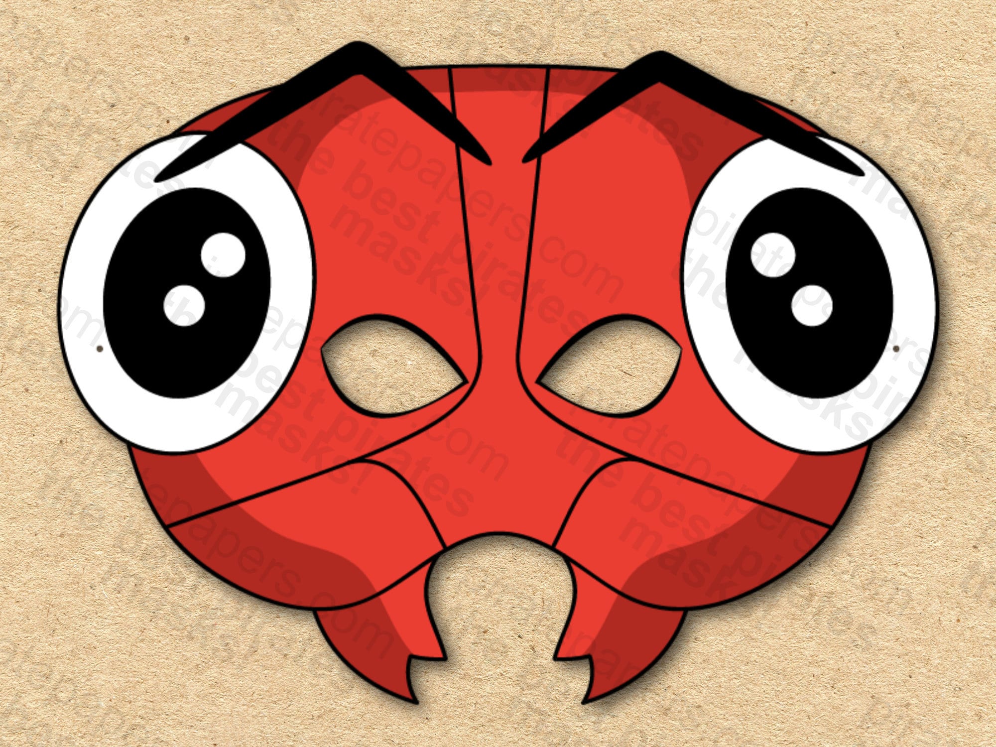 Ant Mask Printable Paper DIY for Kids and Adults. PDF - Etsy UK