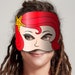 Little Mermaid Masks Printable Color Coloring, Paper DIY for Kids and ...
