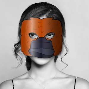 Platypus Mask Printable Paper DIY for Kids and Adults. PDF - Etsy