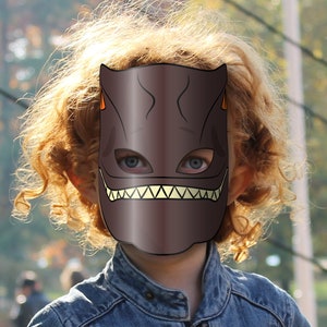 Dinosaur Velociraptor Mask Printable, Paper DIY for Kids and Adults ...