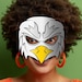 Eagle Mask Printable, Paper DIY for Kids and Adults. PDF Template ...