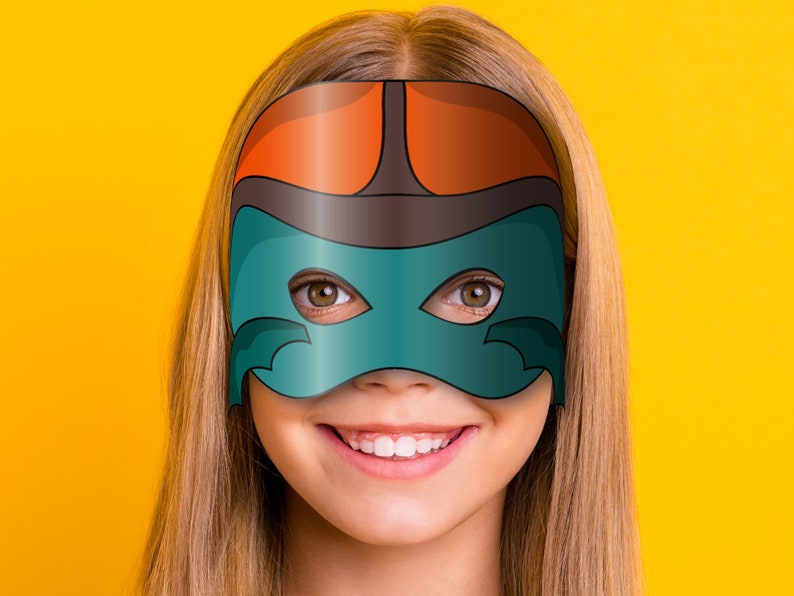 Beetle Mask Printable, Paper DIY for Kids and Adults. PDF Template ...