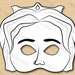 Prince Mask Printable Coloring, Paper DIY for Kids and Adults. PDF ...