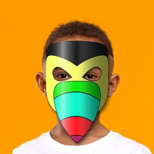 Toucan Mask Printable, Paper DIY for Kids and Adults. PDF Template ...