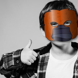 Platypus Mask Printable Paper DIY for Kids and Adults. PDF - Etsy