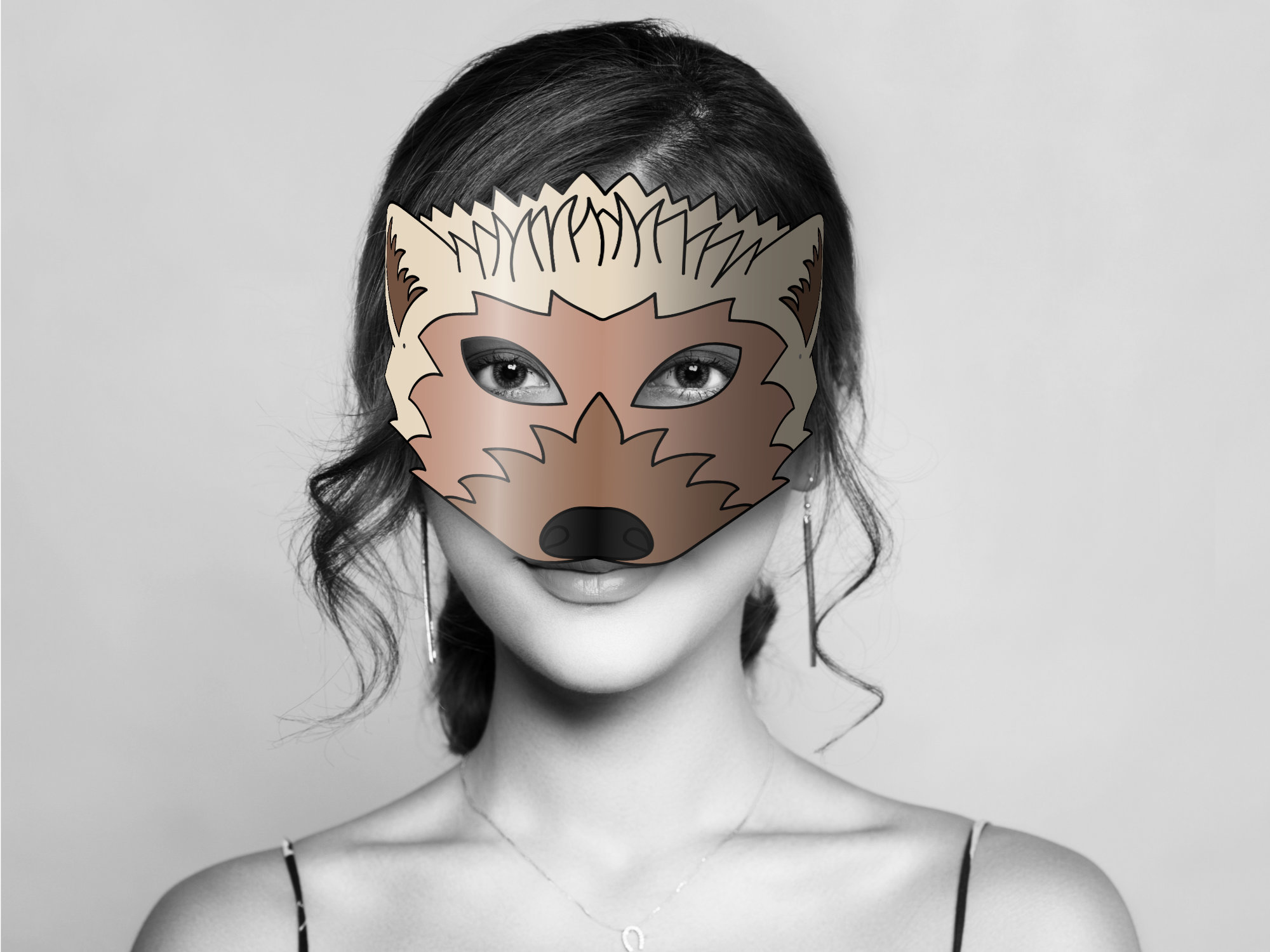 Hedgehog Mask Printable Paper DIY for Kids and Adults. PDF - Etsy UK