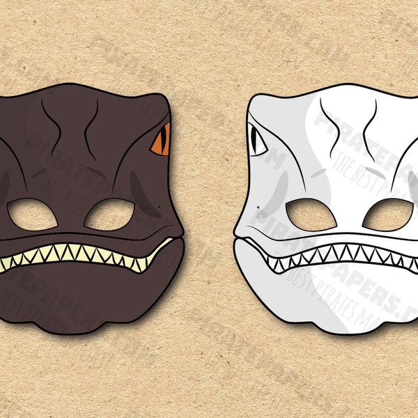 Velociraptor Mask - Etsy