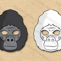 Quokka Printable Coloring Mask Marsupial Australia Animals Fun Activity ...