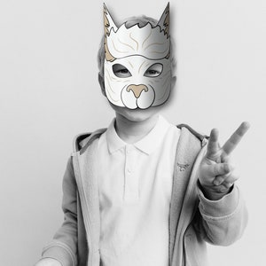 Alpaca Mask Printable Paper DIY for Kids and Adults. PDF - Etsy