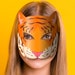 Tiger Mask Printable, Paper DIY for Kids and Adults. PDF Template ...
