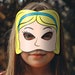 Alice Masks Printable Color Coloring alice in Wonderland, Paper DIY for ...